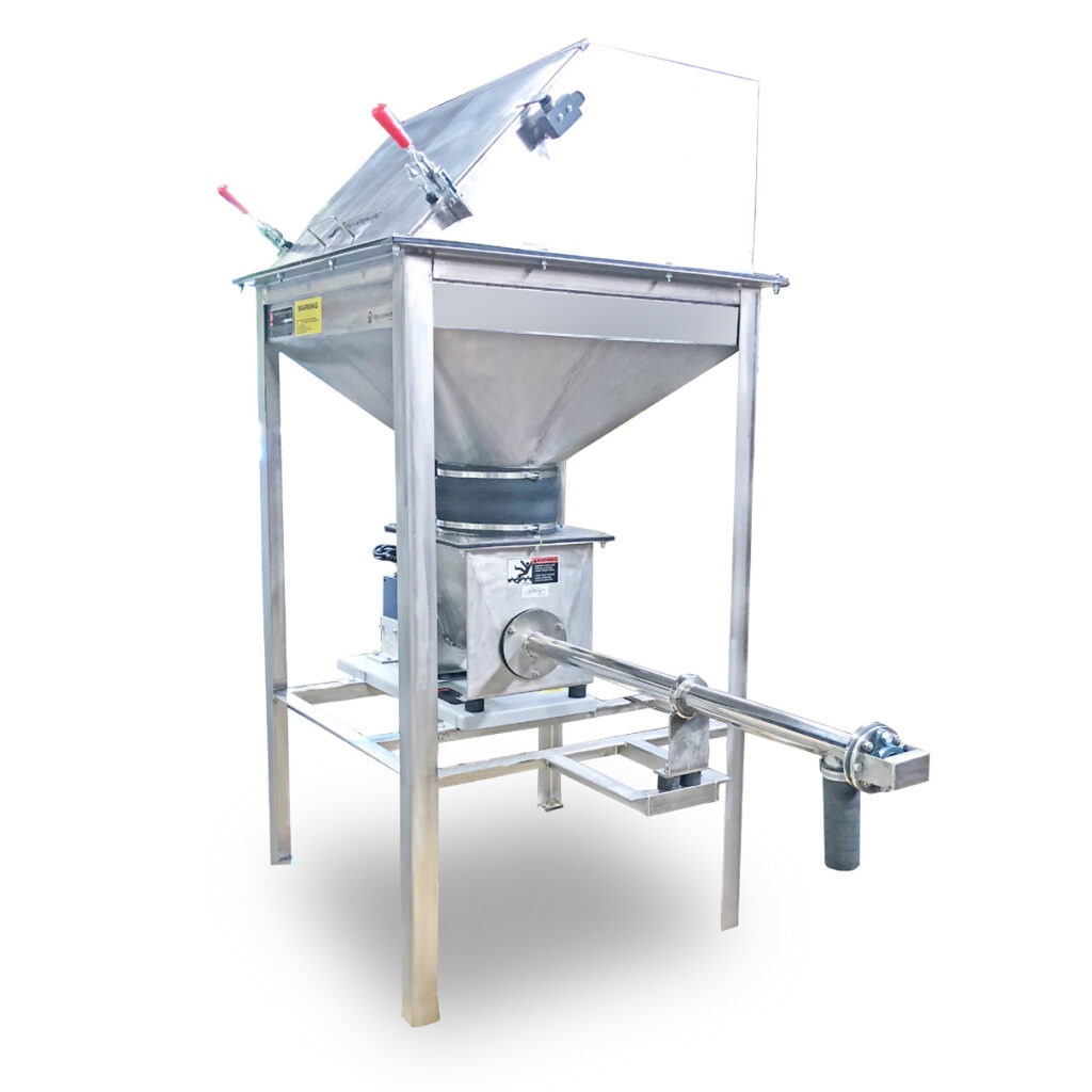 Paper Bag and Drum Dump Stationr | Vibra Screw Incorporated