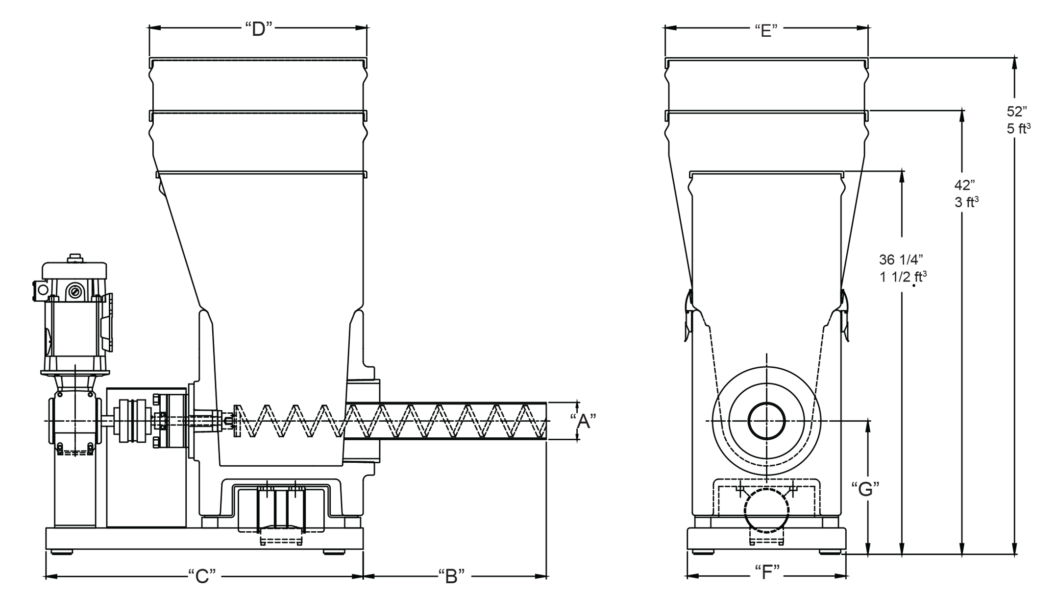 Screw Feeders | Screw Feeder | Accu Feed | Vibra Screw Incorporated
