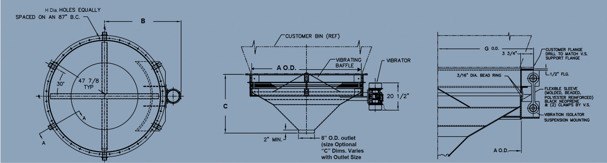 Bin Activator | Bin Activators | Vibra Screw Incorporated