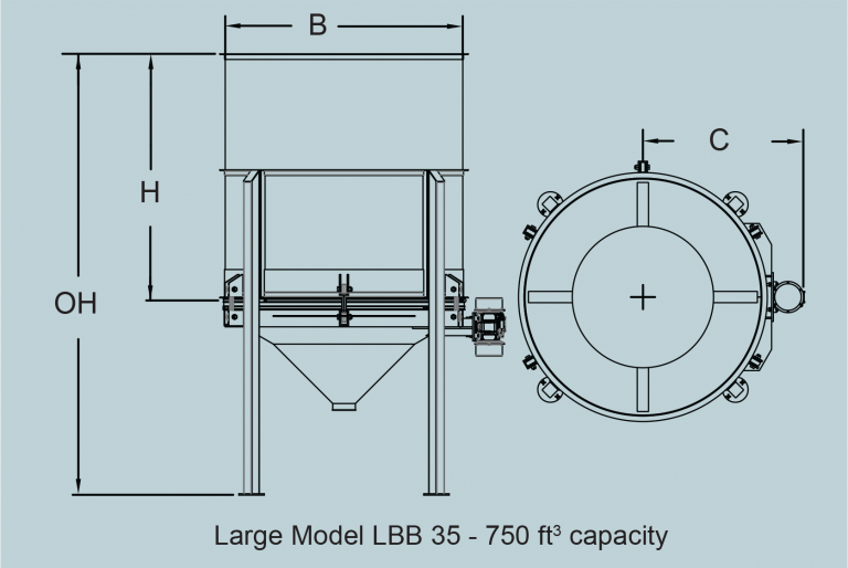 Live Bottom Bins | Live Bottom Bin | Vibra Screw Incorporated