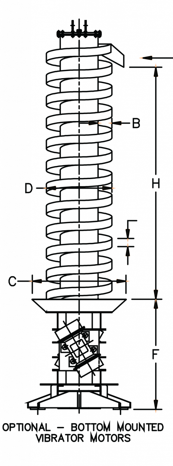 Spiral Conveyors | Spiral Conveyor | Vibra Screw Incorporated